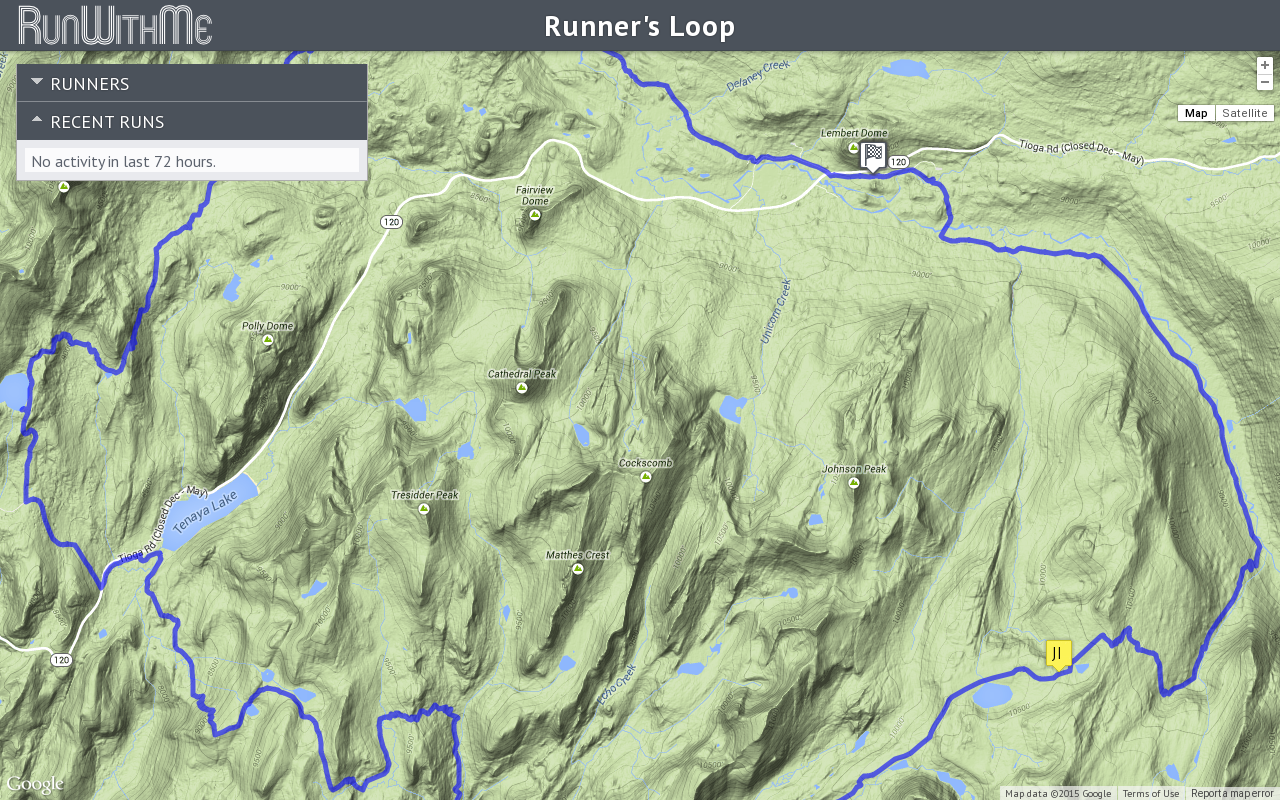 Runner's Loop powered by Racery