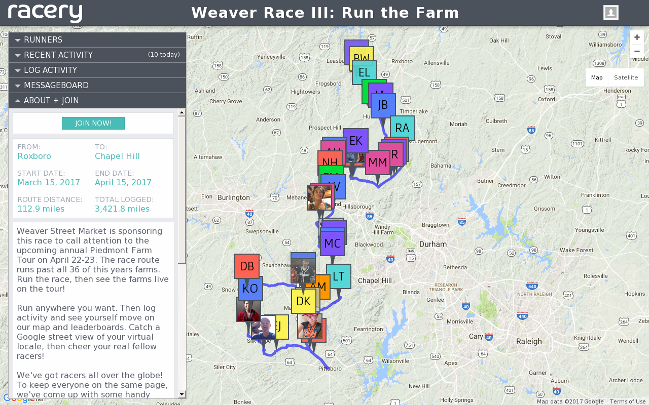 Weaver Race III: Run the Farm powered by Racery